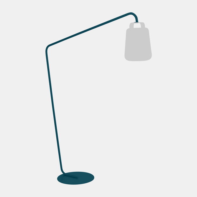 Fermob Balad Offset Stand in Acapulco Blue | NYC – Collyer's Mansion