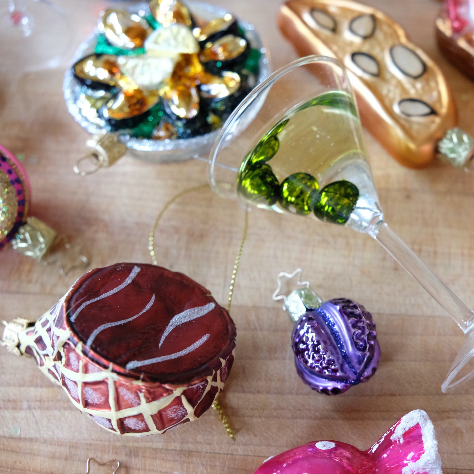 Ham Handmade Glass Ornament – Collyer's Mansion
