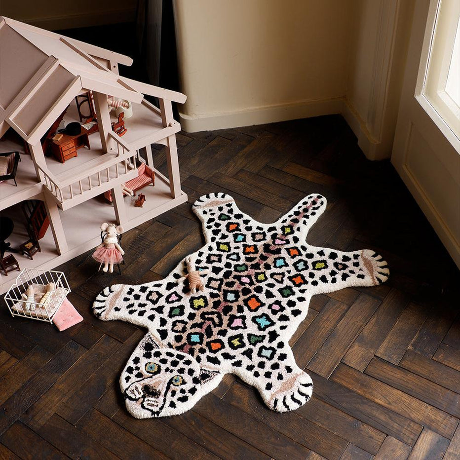 Disco Leopard Animal Rug by Doing Goods – Collyer's Mansion