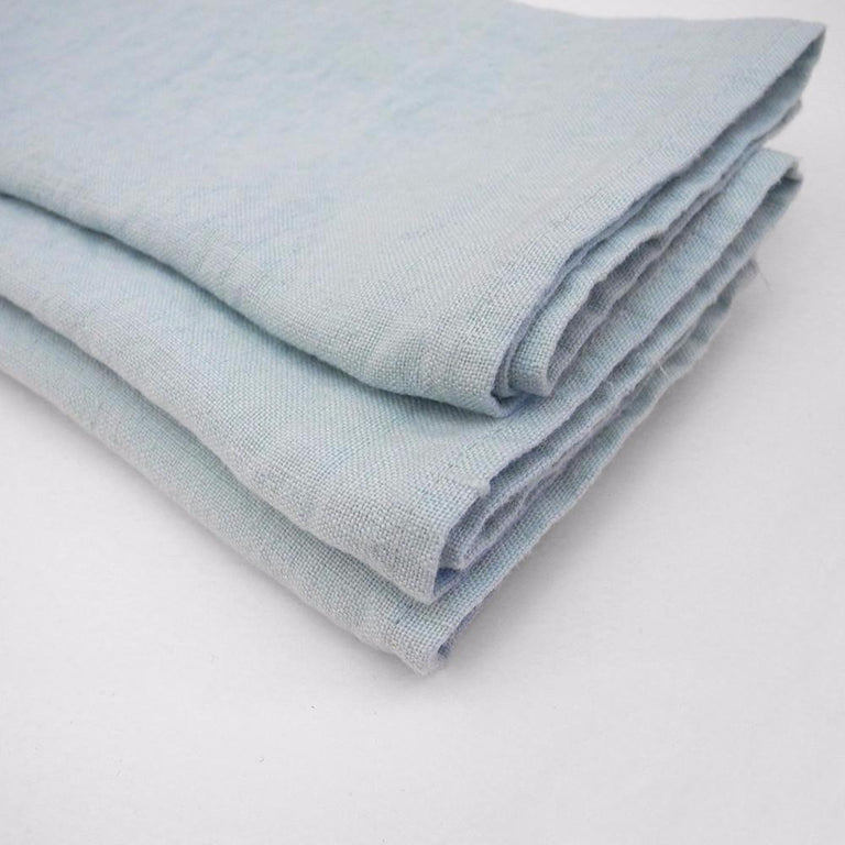 Pale Blue Linen Napkin by Linge Particulier – Collyer's Mansion
