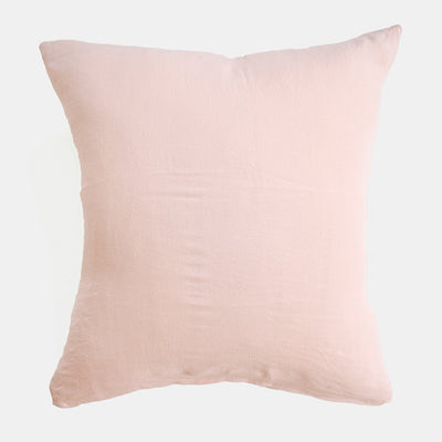 Pale Pink Linen Euro Pillowcase by Linge Particulier – Collyer's Mansion