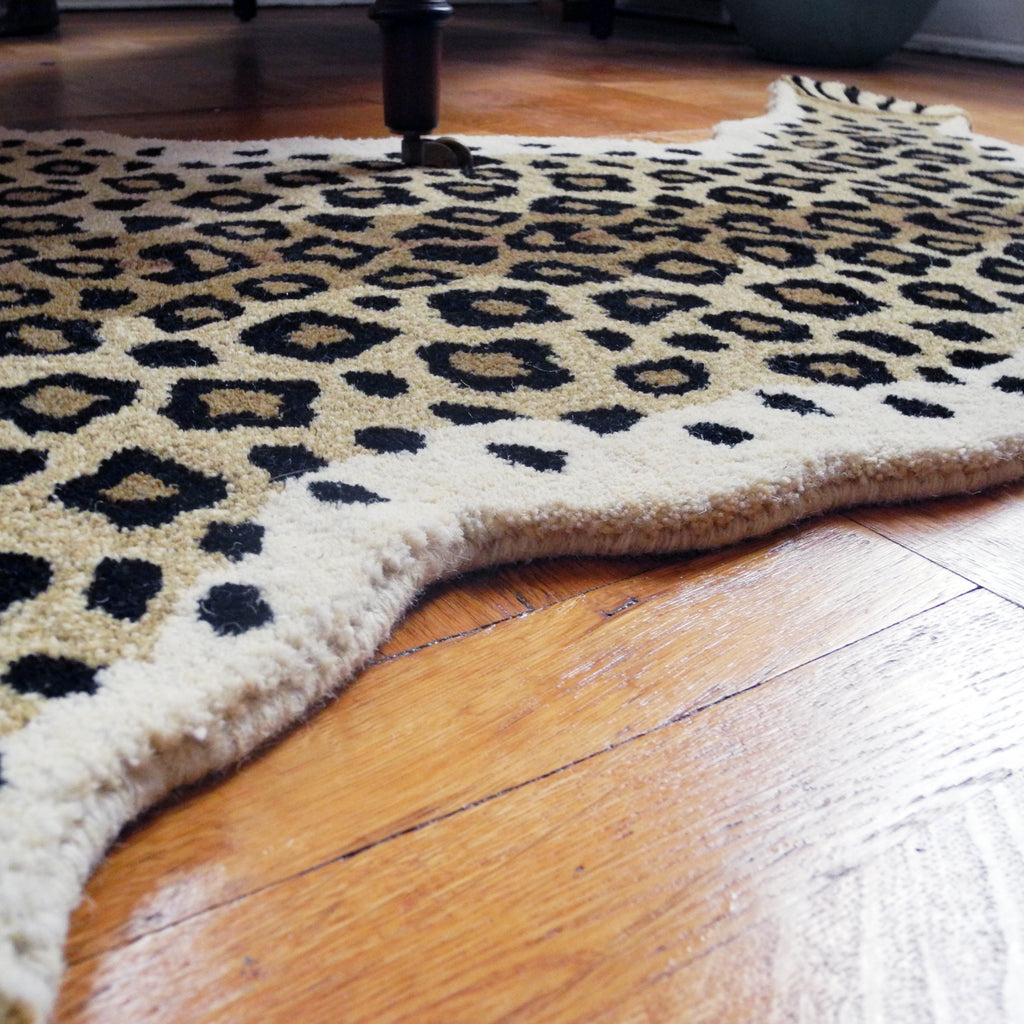 Loony Leopard Animal Rug by Doing Goods – Collyer's Mansion