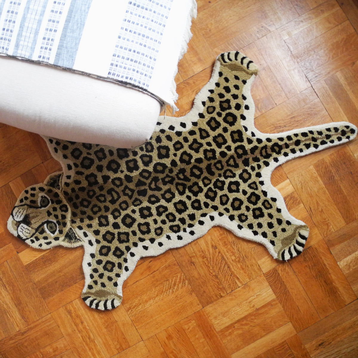 Loony Leopard Animal Rug by Doing Goods – Collyer's Mansion