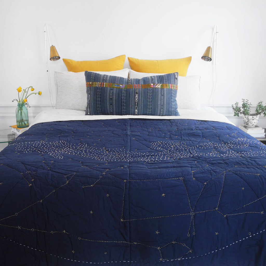 Navy Constellation Quilt by Haptic Lab – Collyer's Mansion