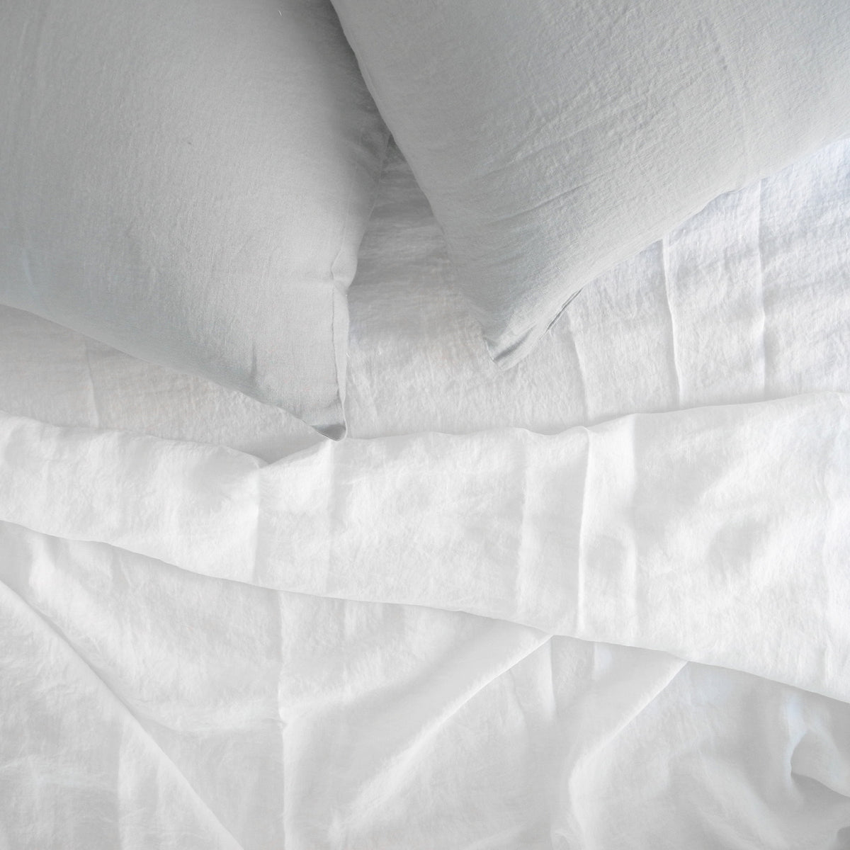 Off White French Linen Flat Sheet by Linge Particulier – Collyer's Mansion